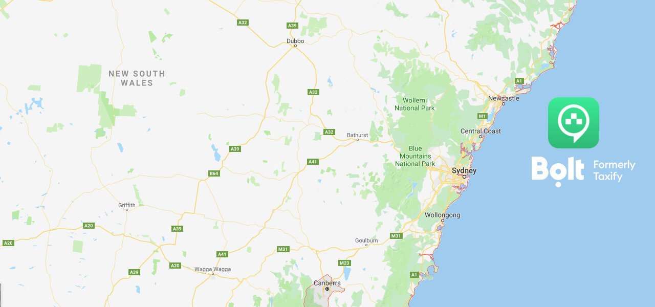 Bolt (Taxify) Driver Requirements in Sydney - New South Wales (NSW)