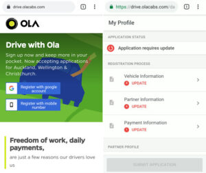 Ola Driver Requirements in Victoria Australia, including Melbourne and ...